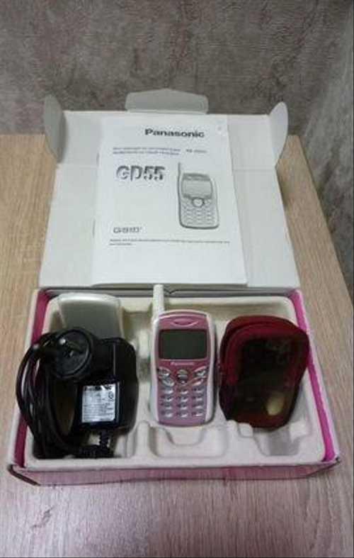 Panasonic GD55 GSM-телефон размером с зажигалку