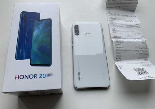 Huawei honor 20 lite 4/128 white