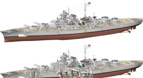 Бисмарк - легендарный военный корабль