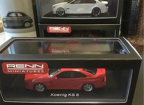 Модель 1:43 BMW 8er (E31) Koenig KS8