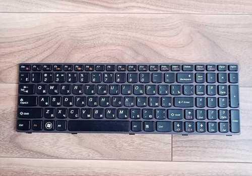 Клавиатура Lenovo Z575 залитая