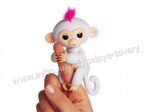 Обезьянка fingerlings Фингерлингс София на аккумул