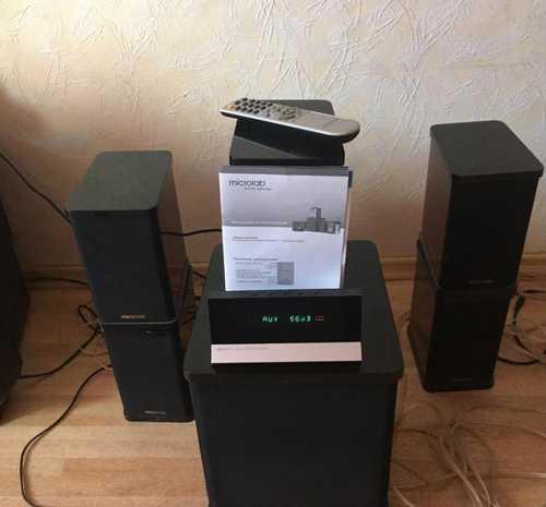 Microlab h-500 домашний кинотеатор 5.1