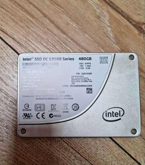 Intel ssd s3500 480gb