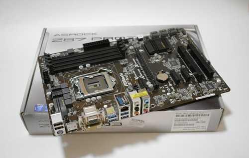 Комплект Intel i5, AsRock Z87Pro3, озу 16гб+ Кулер