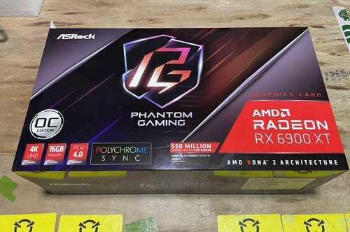 Видеокарта AMD Radeon ASRock RX 6900 XT Phantom G