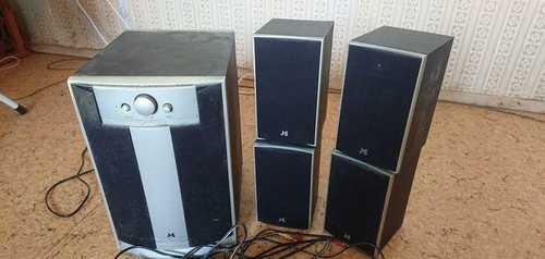 Колонки Jazz Speakers J-9906 (саб + 4 колонки)