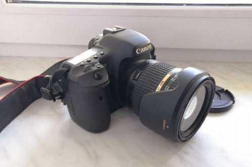 Зеркальный фотоаппарат canon 7D объектив Tamron 17