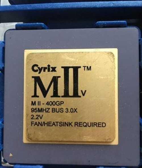Процессор Cyrix M2