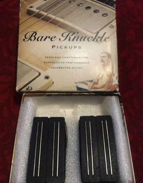 Bare Knuckle Black Hawk Set 6-String pickups