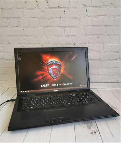 Игровой ноутбук msi i7/17.3/740m-2gb/640HDD