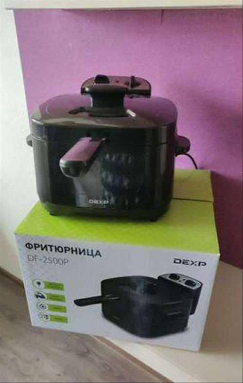 Фритюрница новая, dexp DF-2500P