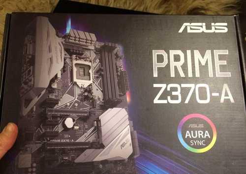 Материнская плата asus prime Z370-A