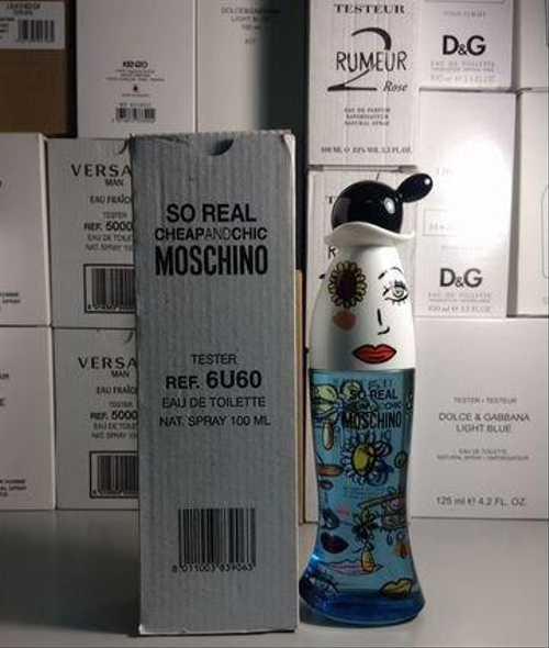 Тестер оригинал Moschino So Real Cheap Chic 100ml