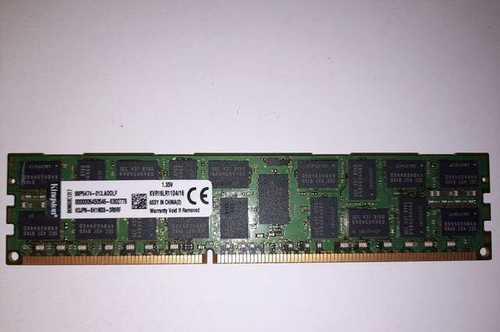 Kingston LV Registered DDR3 dimm 16 Гб PC3-12800