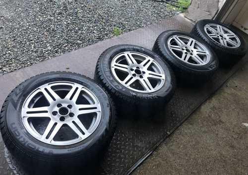 Кованные диски Zepp 16’ 5x100 зимняя резина