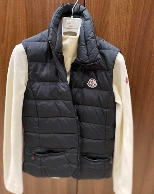 Жилет и флисовый свитшот Moncler