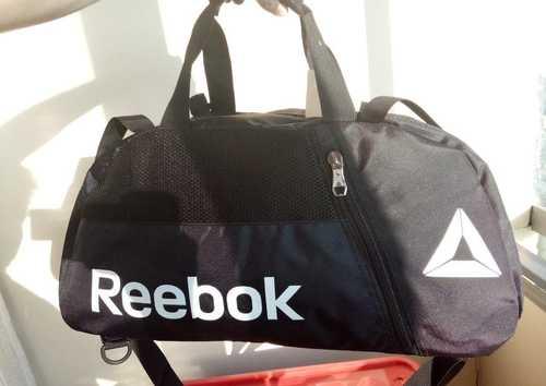 Сумка рюкзак reebok чёрная новая