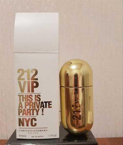 Парфюмерная вода 212 VIP 50 ml