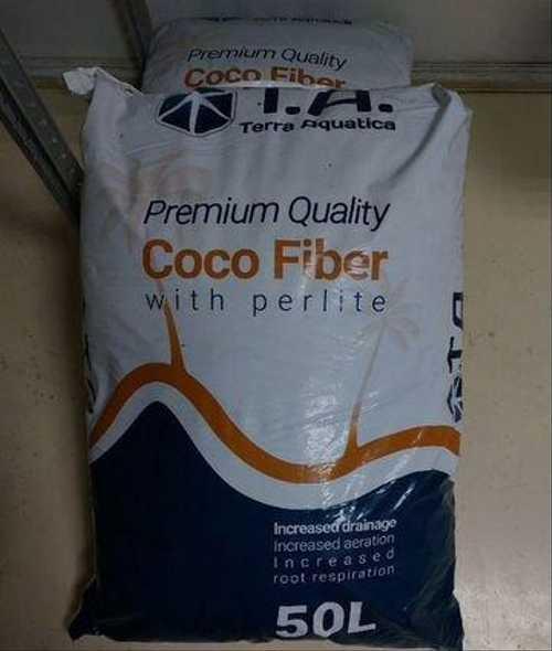 Кокосовый субстрат с перлитом GHE CocoFiber 50 л