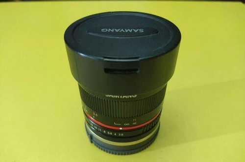 Объектив Samyang 8mm f2.8 Fisheye II e-mount