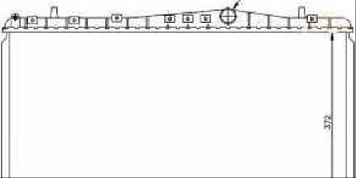 Радиатор D nubira /CH lacetti /Suz forenza 01