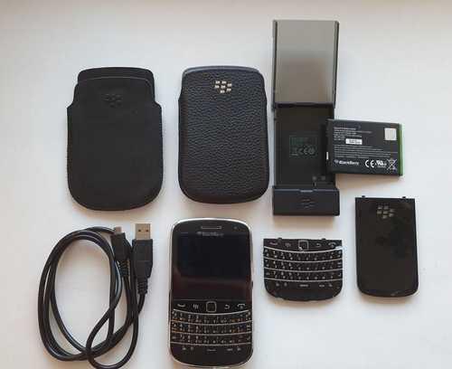 Оригинальный BlackBerry Bold 9900 + аксессуары