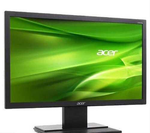 Retail Мониторы ЖК 19.5" Acer V206hqlab черные