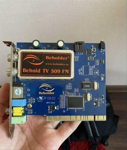 Tv509 ru. Beholder Behold TV 509fm. Behold TV 509 fm. Плата захвата бехолд. Beholder Behold TV 409 fm.