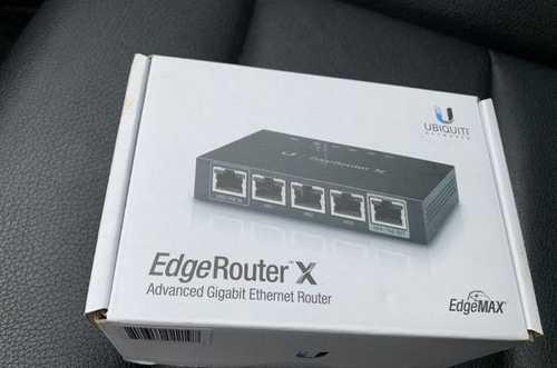 Гигабитный роутер Ubiquiti EdgeRouter X