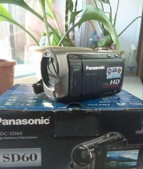 Видеокамера panasonic HDC-SD60