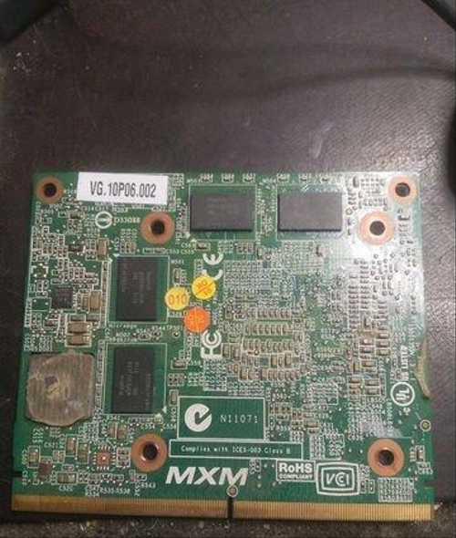 Видеокарта nvidia GT130M N10P-GE1 MXM DDR3 1 гб