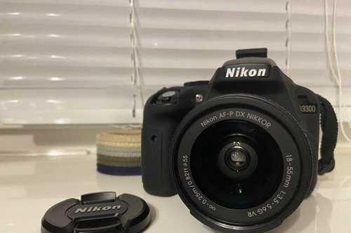 Зеркальный Nikon D3300 VR Kit + Рюкзак Manfrotto