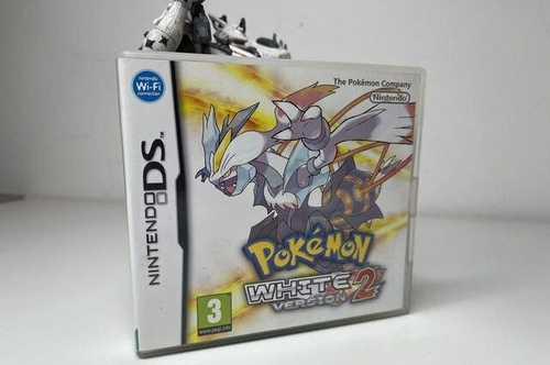Pokemon White Version 2 (Nintendo DS, оригинал)