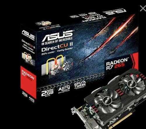 Asus r7 265 разгон