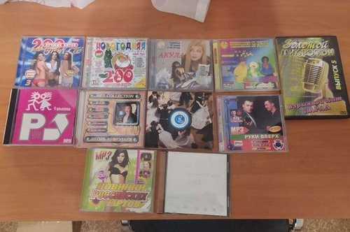 Коллекция музыки на CD дисках