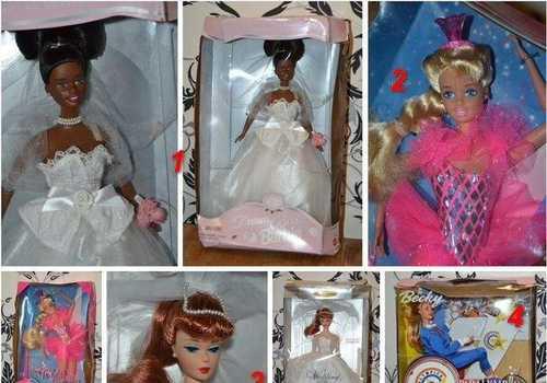 Барби Repro Barbie Becky Невеста Wedding Day