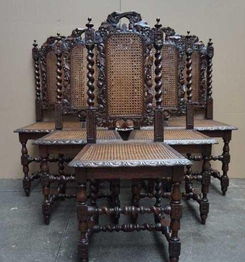 Набор французских стульев, 19 век