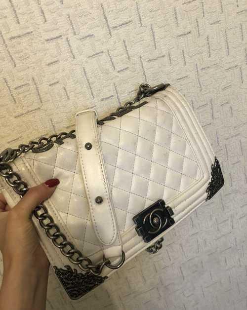 Сумка Chanel белая