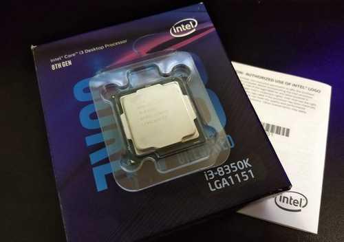 Процессор Intel Core i3-8350K