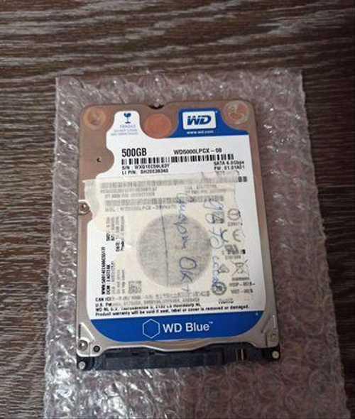 HDD 500Gb 2,5"