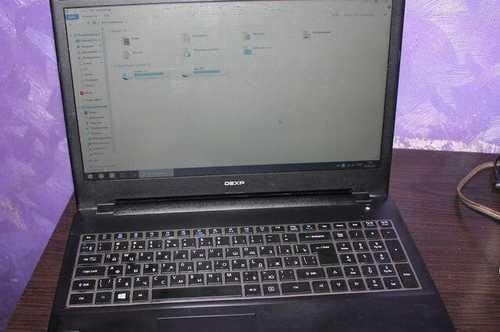Ноутбук dexp Aquilon O117