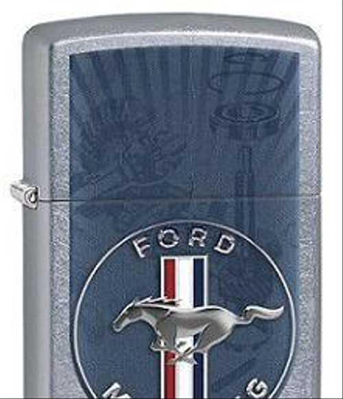 Зажигалка Zippo Ford Mustang Emblem