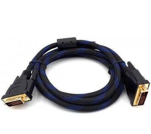 DVI-I кабель Dual link 1,5 метра (аналог + цифра)