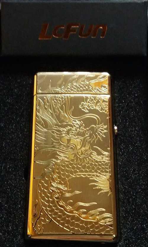 Зажигалка USB разрядная "Dragon"
