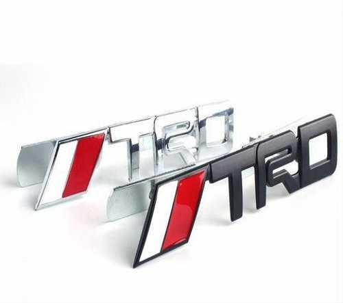 Эмблема TRD.металл.в решетку.Тойота