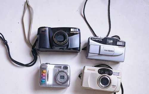 Пленочные фотоаппараты Olympus, Samsung, Nikon