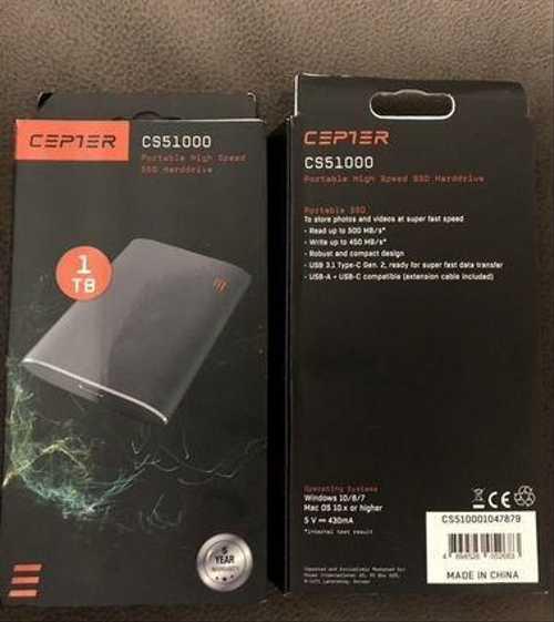 Cepter S5 portable SSD drive 1 TB