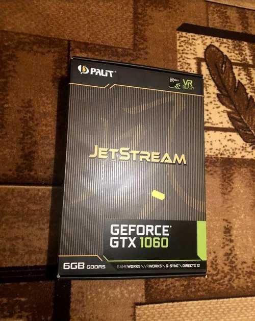 Видеокарта Palit PA-GTX1060 Jetstream 6G
