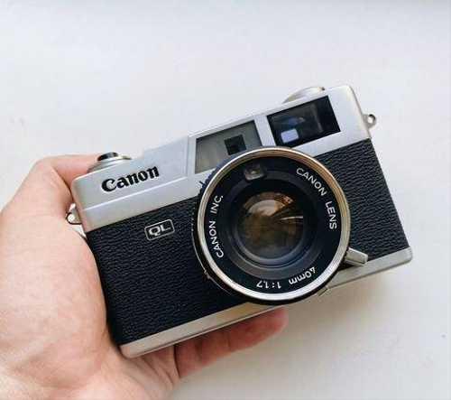 Плёночный фотоаппарат Canon Canonet QL17